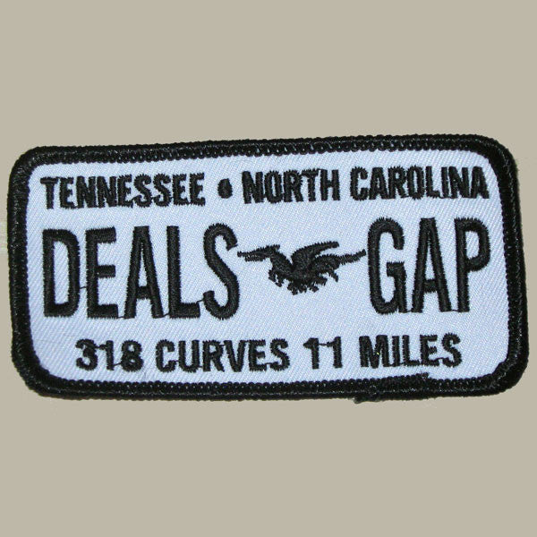 License Plate Small Patch – Deals Gap